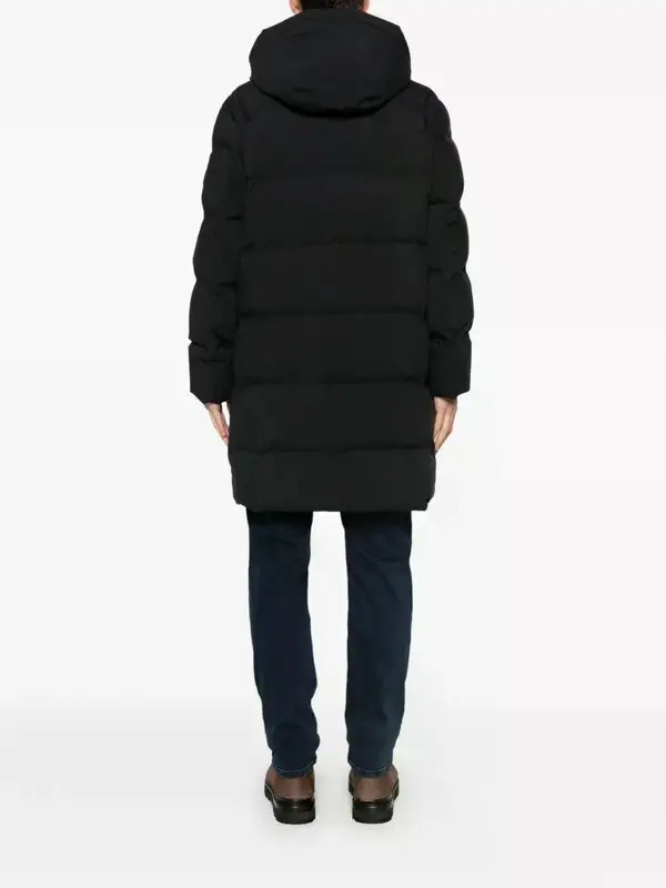 Marc O'polo Mop Hooded Zip Coat - Black