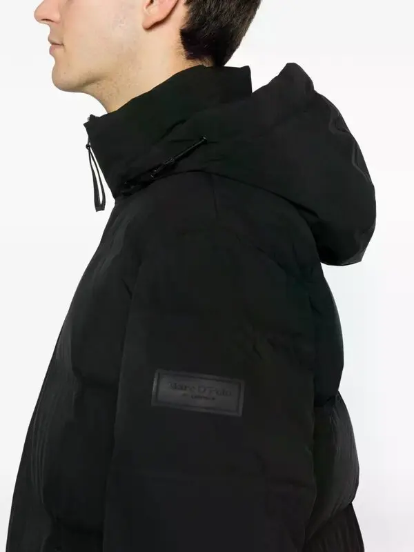 Marc O'polo Mop Hooded Zip Coat - Black