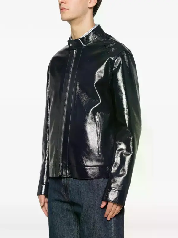 Fendi Leather Biker Jacket