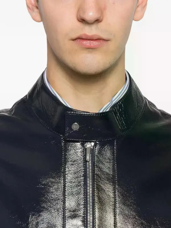 Fendi Leather Biker Jacket