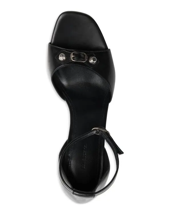Balenciaga City Uptown Sandals - Black/silver