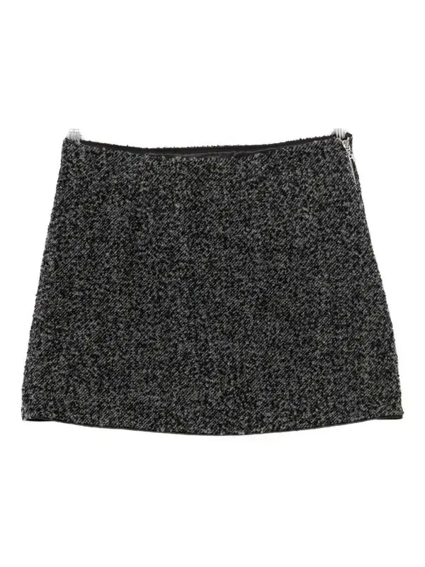 ROTATE BY BIRGER CHRISTENSEN Bouclé Mini Skirt
