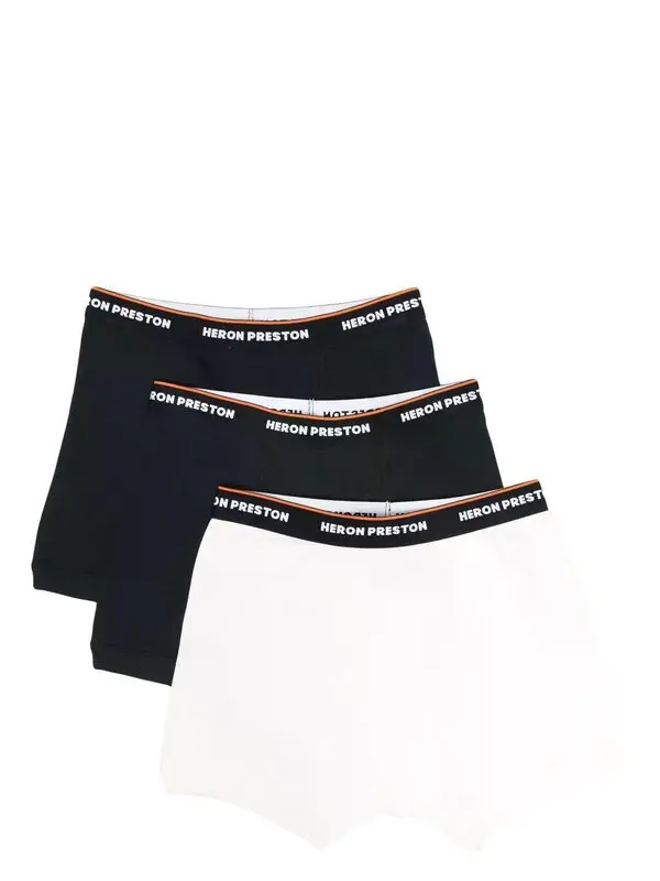 Heron Preston Three-pack Logo-waistband Boxers