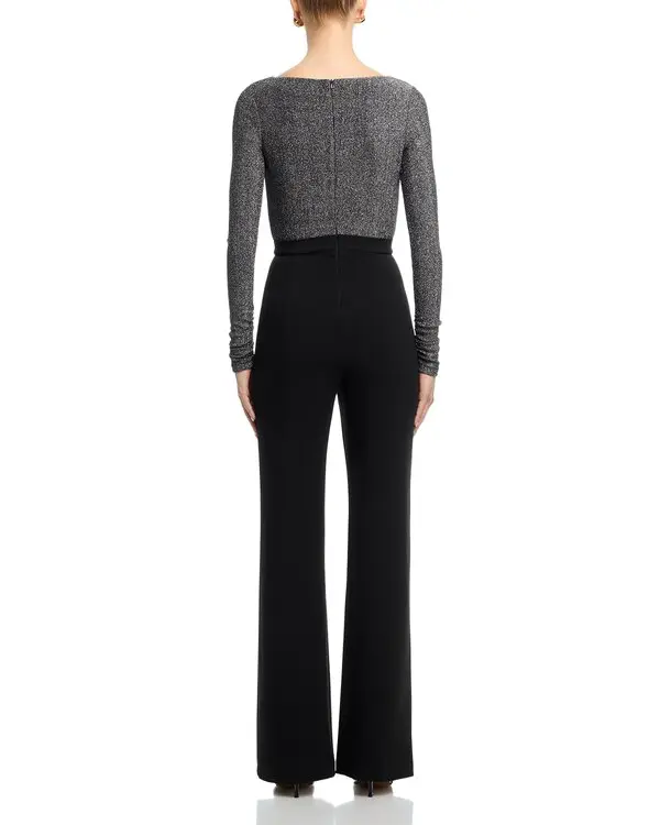 Black Halo Rafaela Color Block Jumpsuit