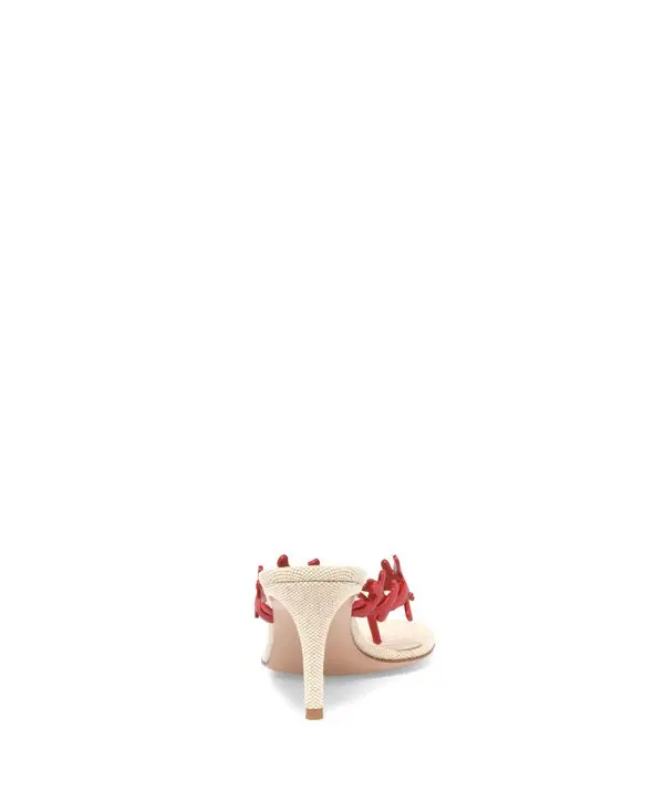 GIANVITO ROSSI Ocean Thong Sandals - White Nappa