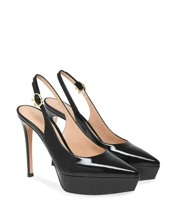 GIANVITO ROSSI Dasha Slingback Pumps