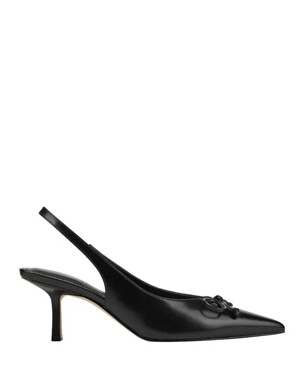MARC FISHER LTD. Gretel Leather Slingback Pumps