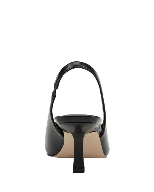 MARC FISHER LTD. Gretel Leather Slingback Pumps