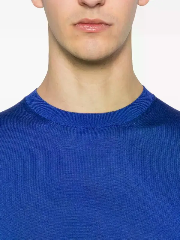 TOM FORD Long-sleeve Crew-neck Sweater - Blue
