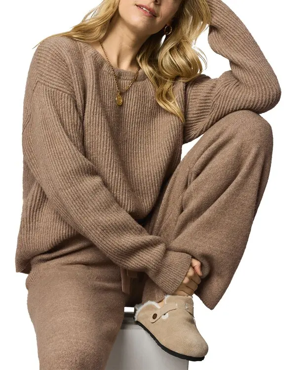 Splendid Satin Tie Sweater
