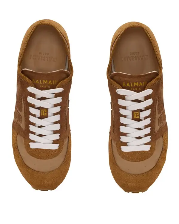 Balmain Racer 45 Trainers - Brown