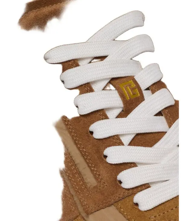 Balmain Racer 45 Trainers - Brown
