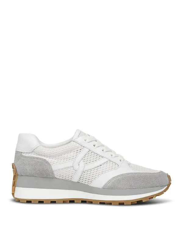 Veronica Beard Valentina Mesh Sneakers - Lunar/lily