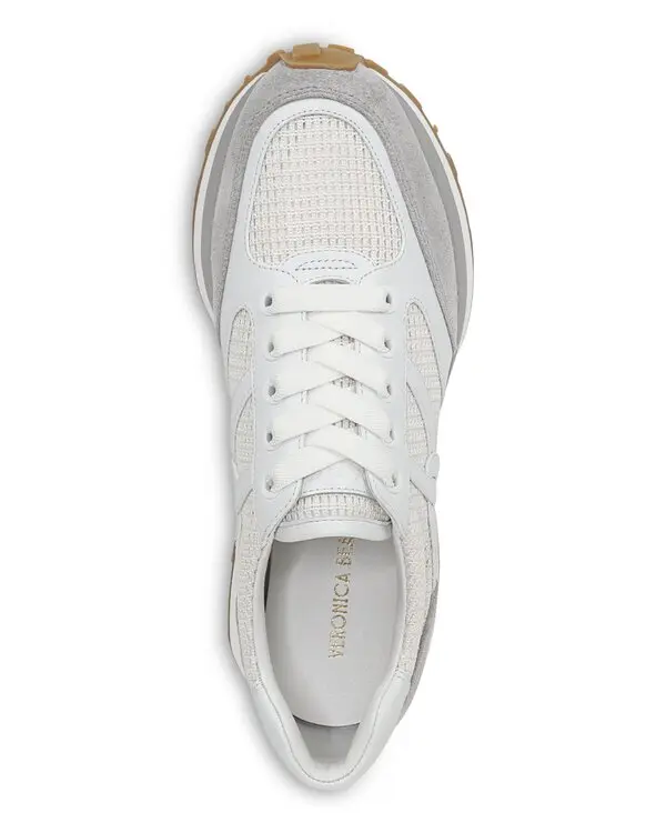 Veronica Beard Valentina Mesh Sneakers - Lunar/lily