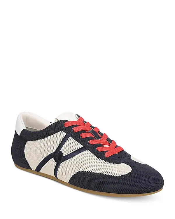 Veronica Beard Rivera Sneakers - Navy/ecru