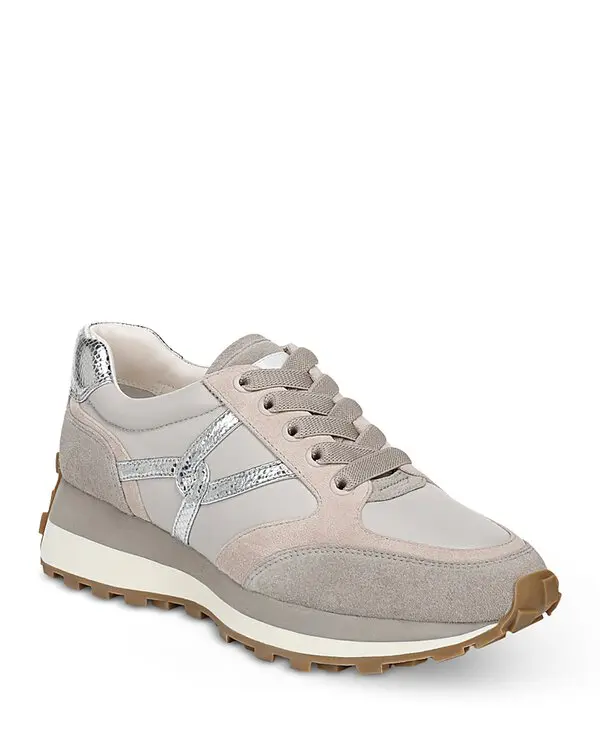 Veronica Beard Valentina 4 Sneakers - Grey Multi