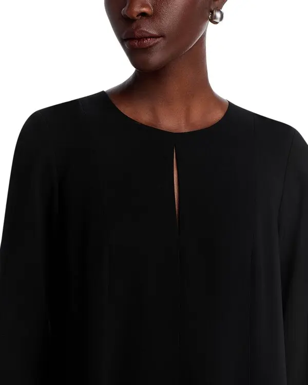 Lafayette 148 New York A-line Godet Dress