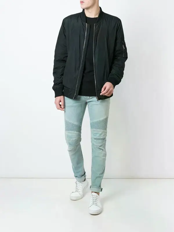 Balmain Biker Jeans - Blue