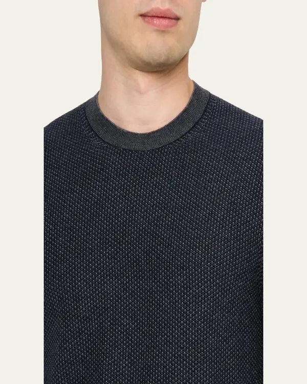 Vince Geometric Jacquard Sweater