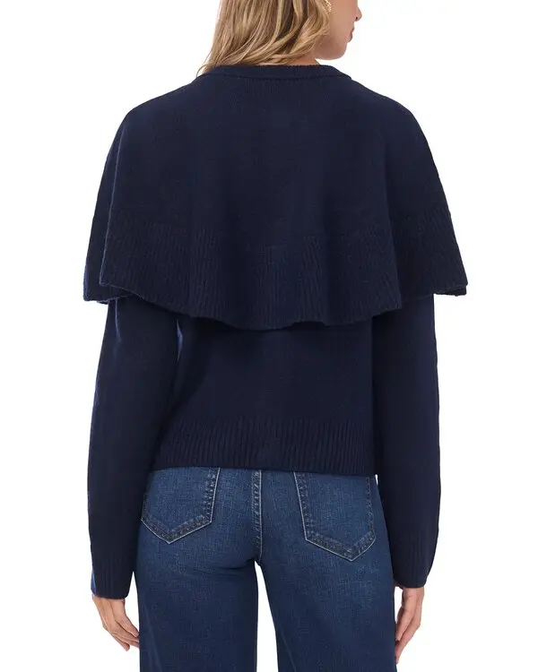 Vince Camuto Shawl Crewneck Cardigan