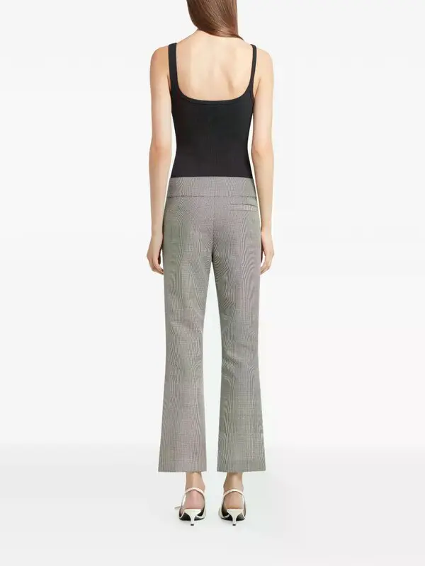 COURREGES 90's Buckle-detail Ribbed Tank Top