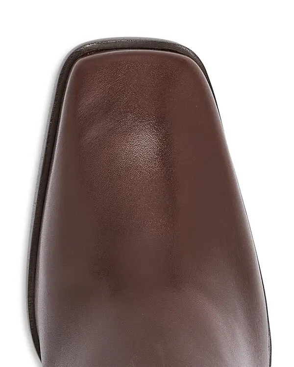 REFORMATION Claudette Ankle Boots - Espresso