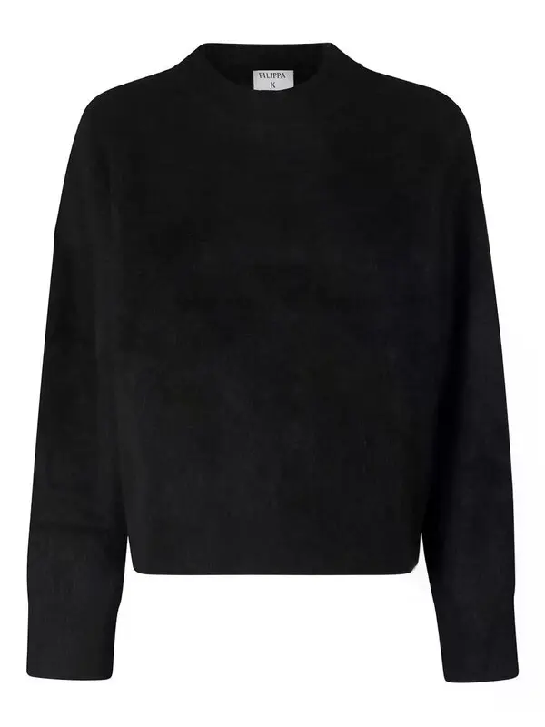 Filippa K Round-neck Sweater - Black