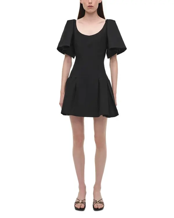 Simkhai Hattie Mini Dress In Black - 40% Off | Editorialist
