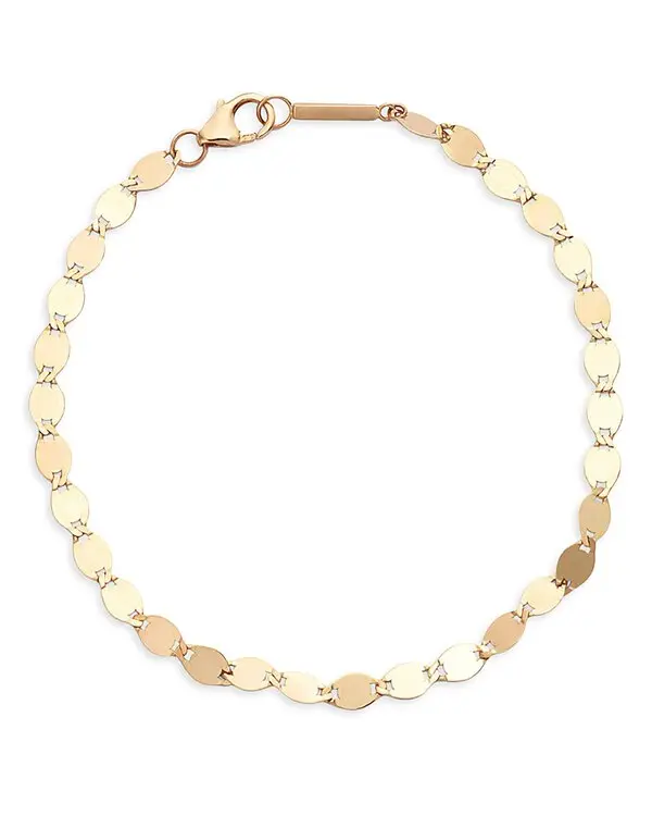 Lana Jewelry Mega Nude Chain Anklet - Gold