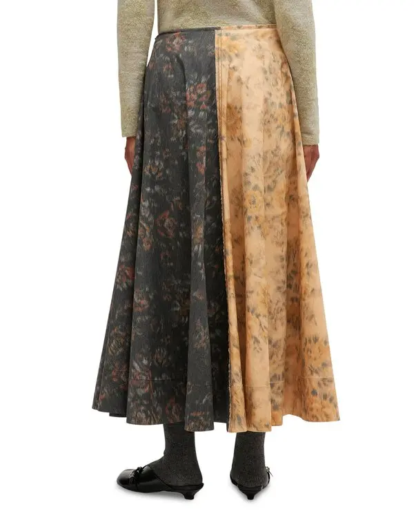 GANNI Floral Print Skirt - Multicolour