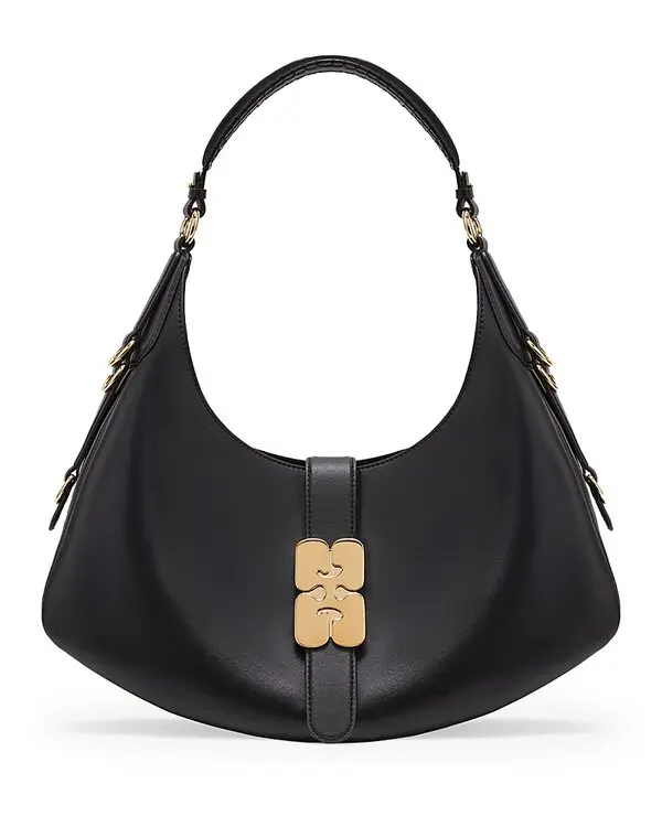 GANNI Small Kat Bag - Black