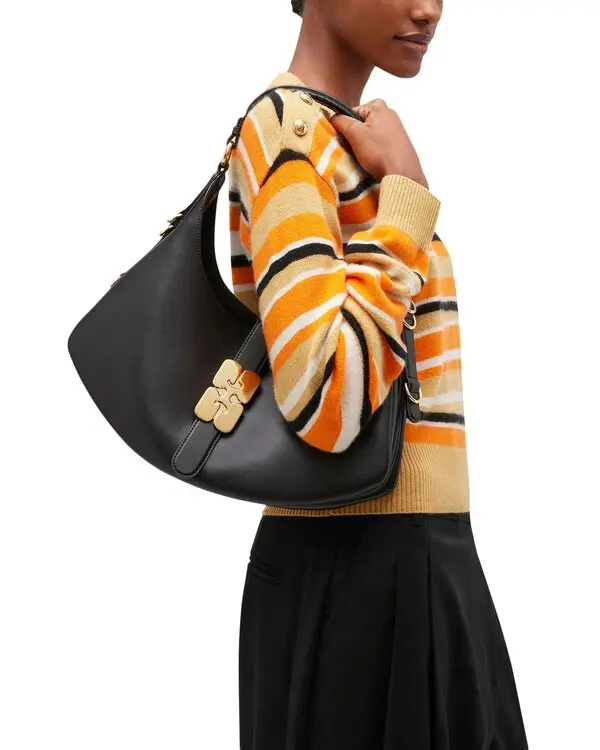 GANNI Small Kat Bag - Black