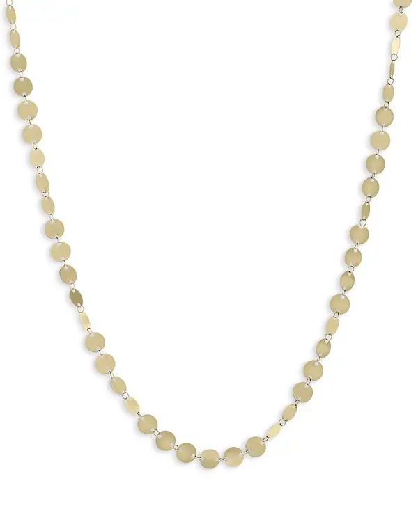 Lana Jewelry 14k Yellow Disc Strand Necklace - Gold