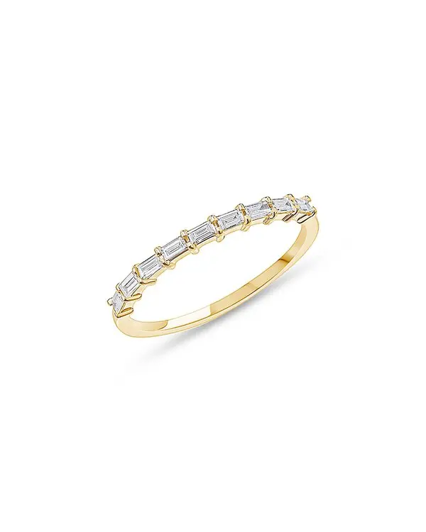 Lana Jewelry 0.25 Tcw Baguette Diamond Stack Ring - Gold