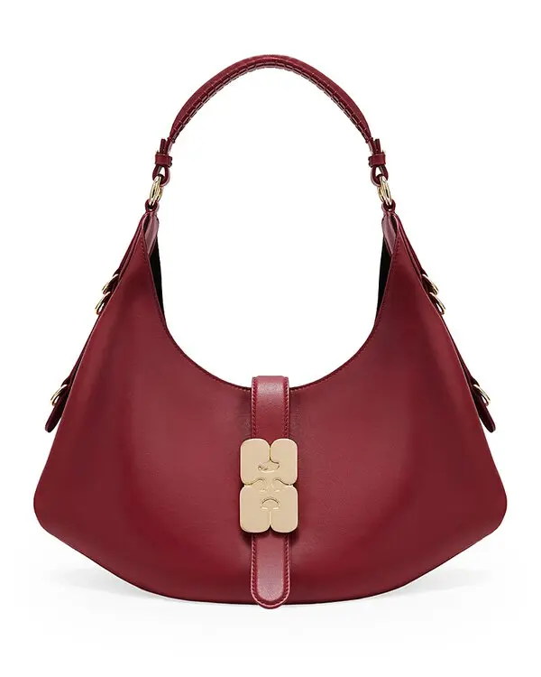GANNI Small Kat Bag - Red Dahlia