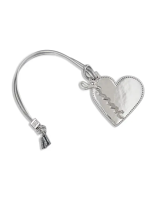 GANNI Bou Heart Mirror - Silver
