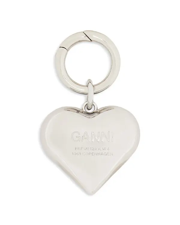 GANNI Bou Heart Charm - Charcole Art