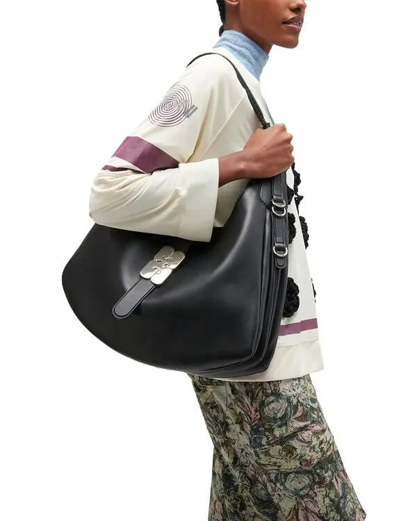 GANNI Large Kat Bag - Black