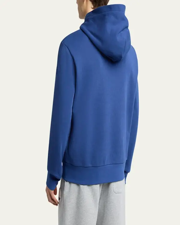 Moncler Chenille Mountain Logo Hoodie