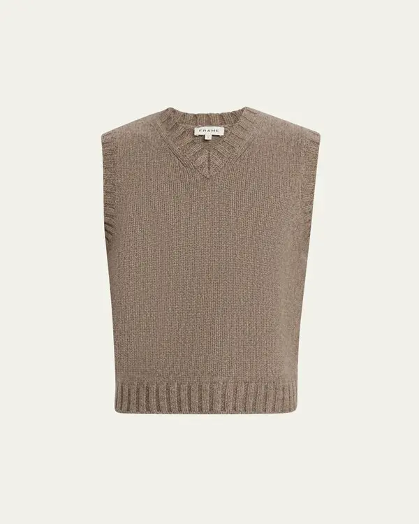 FRAME Yak Wool Knit Vest