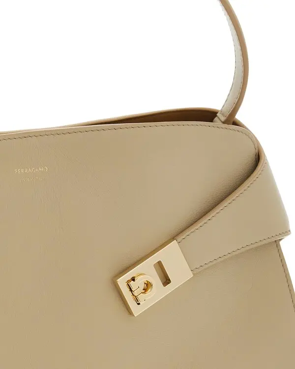 FERRAGAMO Hug Soft Leather Handbag