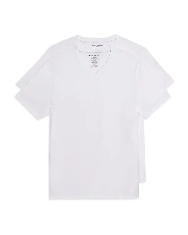Mack Weldon Cloud V Neck Tee, Pack Of 2