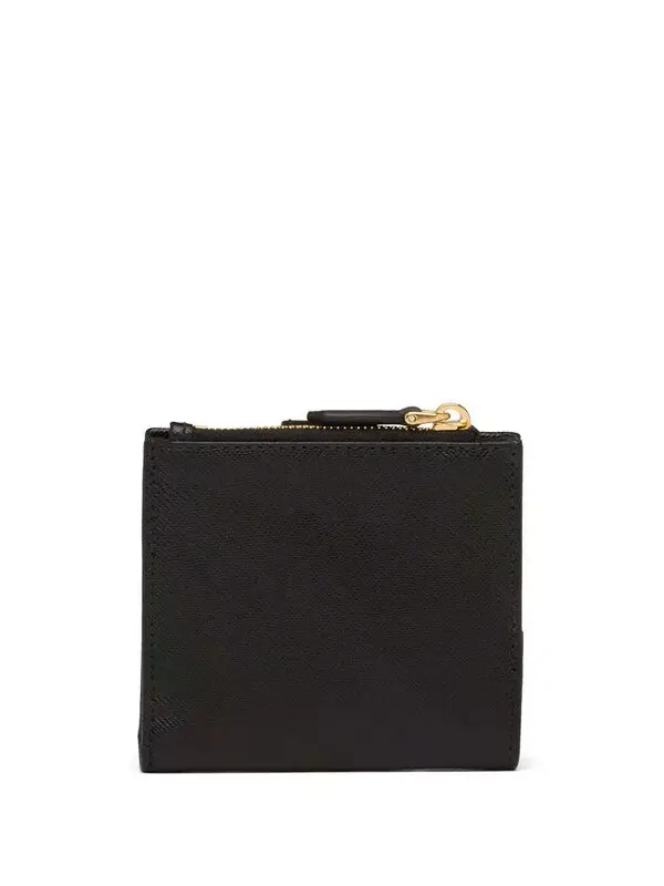 Prada Small Saffiano Wallet - Black
