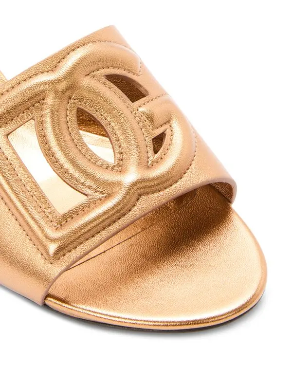 Dolce & Gabbana Leather Slides