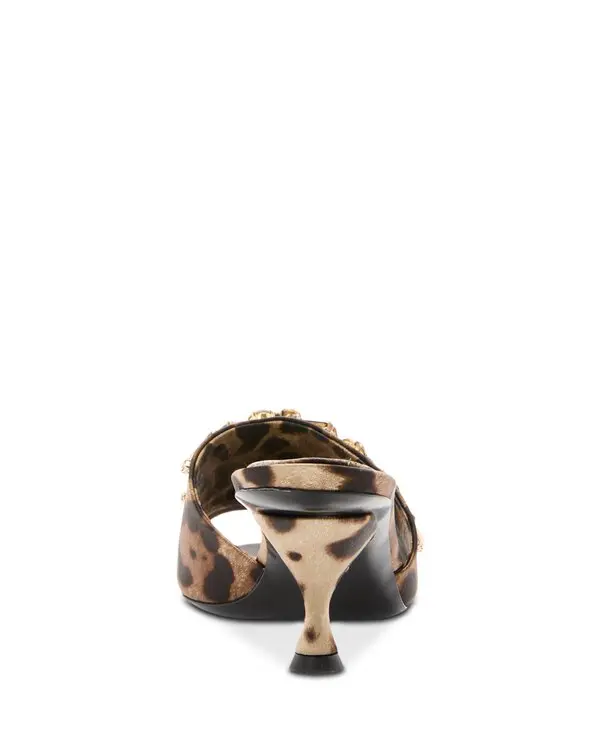 Dolce & Gabbana High Heel Slides - Leo New