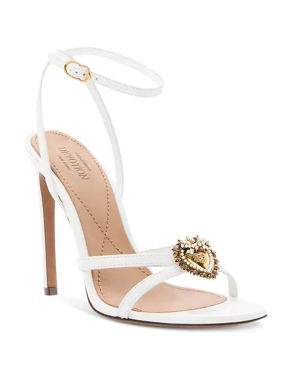 Dolce & Gabbana High Heel Sandals - White