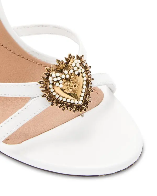 Dolce & Gabbana High Heel Sandals - White