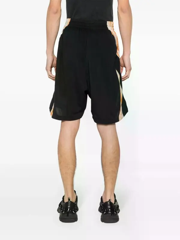 Y3 Tie-dye Print Track Shorts