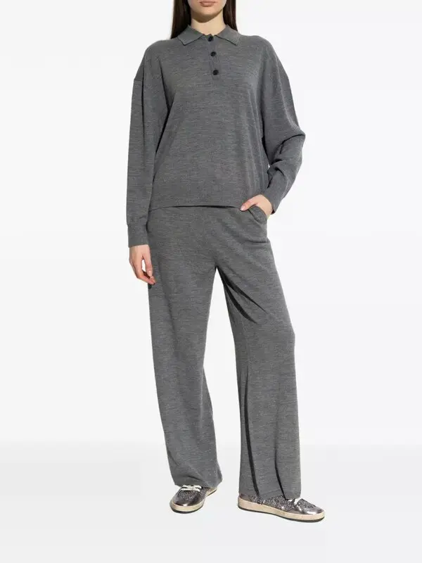ANINE BING Wide Leg Trousers