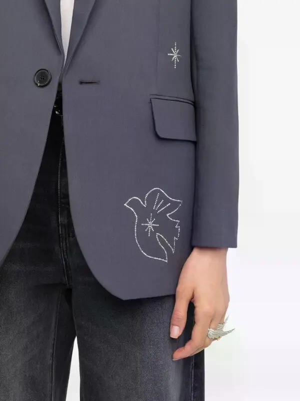Zadig&Voltaire Embellished Single-breasted Blazer